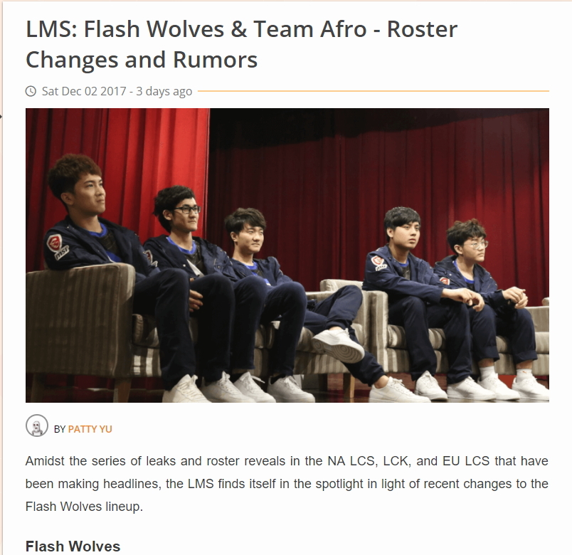 國外媒體爆料LMS FW新成員和WS買家的謠言