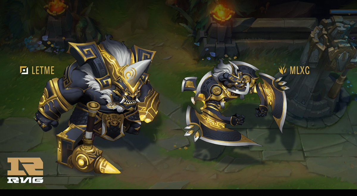 強國人已經想好《RNG冠軍造型》 - RNG Karsa有點帥