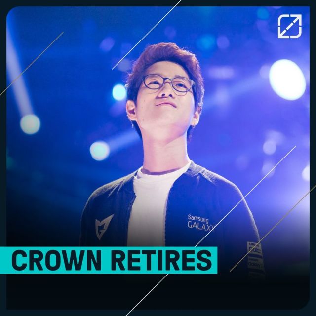 又一個傳奇落幕 英雄聯盟2017年冠軍中單 "Crown"宣布退役!!!