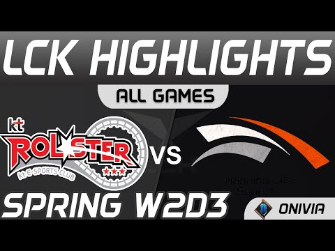 KT vs HLE Deft開秀13殺 2020 LCK春季賽Highlights