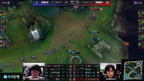 DRX vs GEN Ruler亞菲利歐超秀走A + 極限操作!