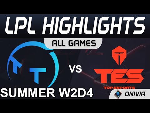 【LPL】TT vs TES Knight維爾戈瘋狂單殺 TT沒開語音配合爛到流湯 Highlights