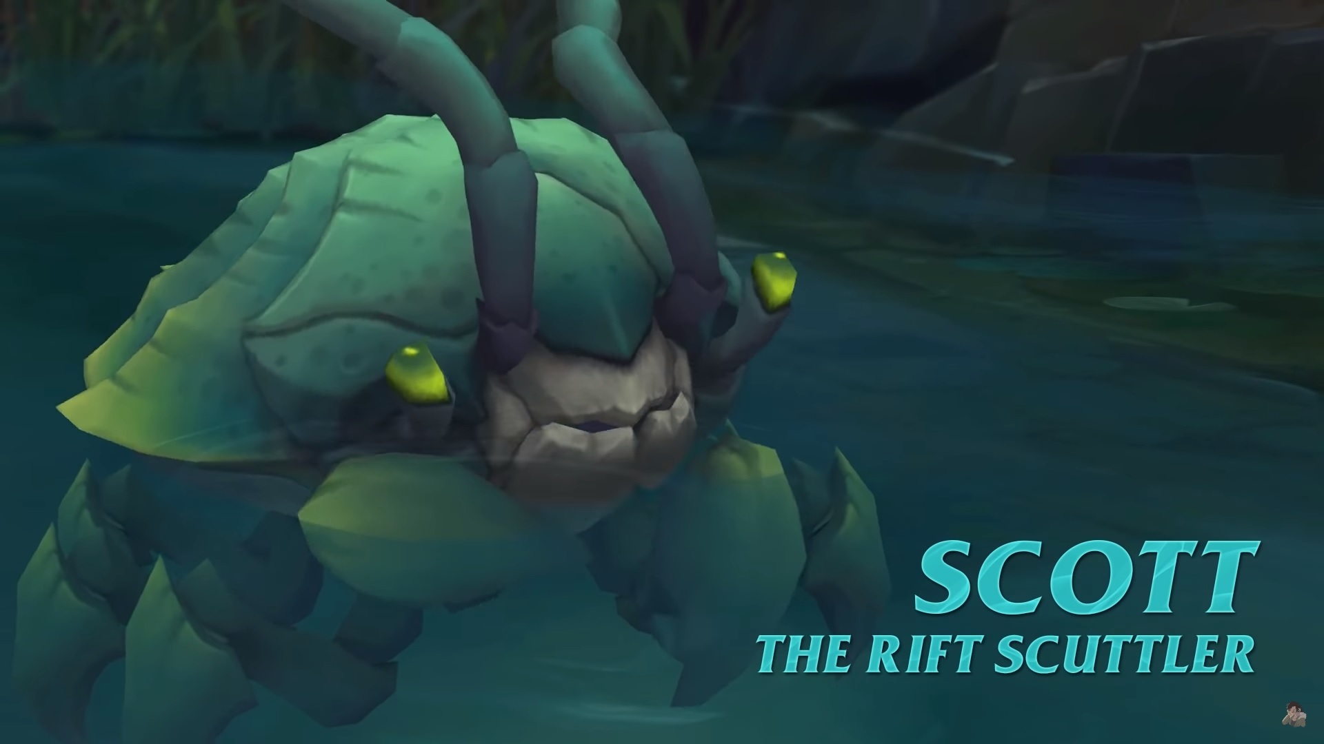 【惡搞】新角色 Scuttle Crab 河蟹英雄聚光燈 | 英雄聯盟