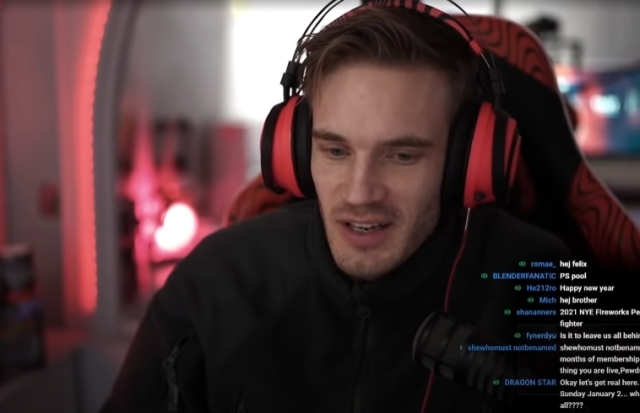 知名大咖YOUTUBER PewDiePie 宣布 1 月份休息，將在 2 月份回歸