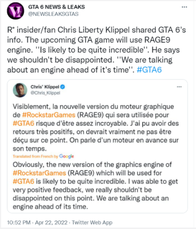 《GTA6》將用Rage 9引擎開發：畫面超棒 領先時代