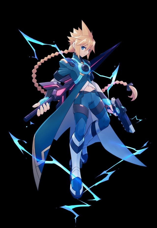 2D動作遊戲《蒼藍雷霆GUNVOLT 3 鎖環》PC版10/13推出 試玩版本以上線