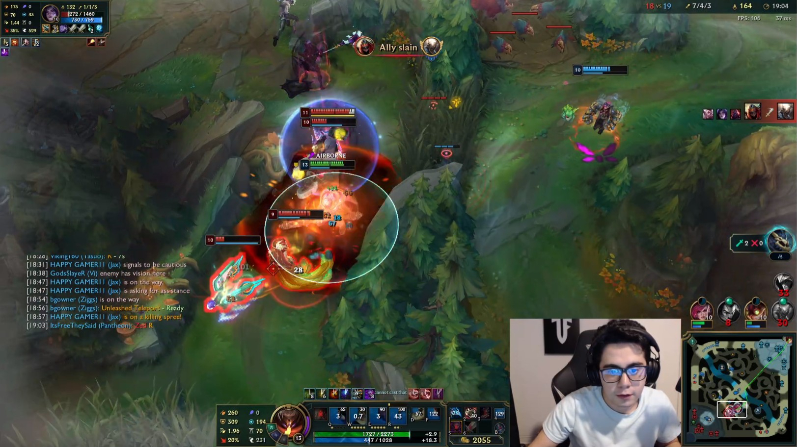 JAX 1V4 賈克修+九頭蛇太OP了 | 英雄聯盟