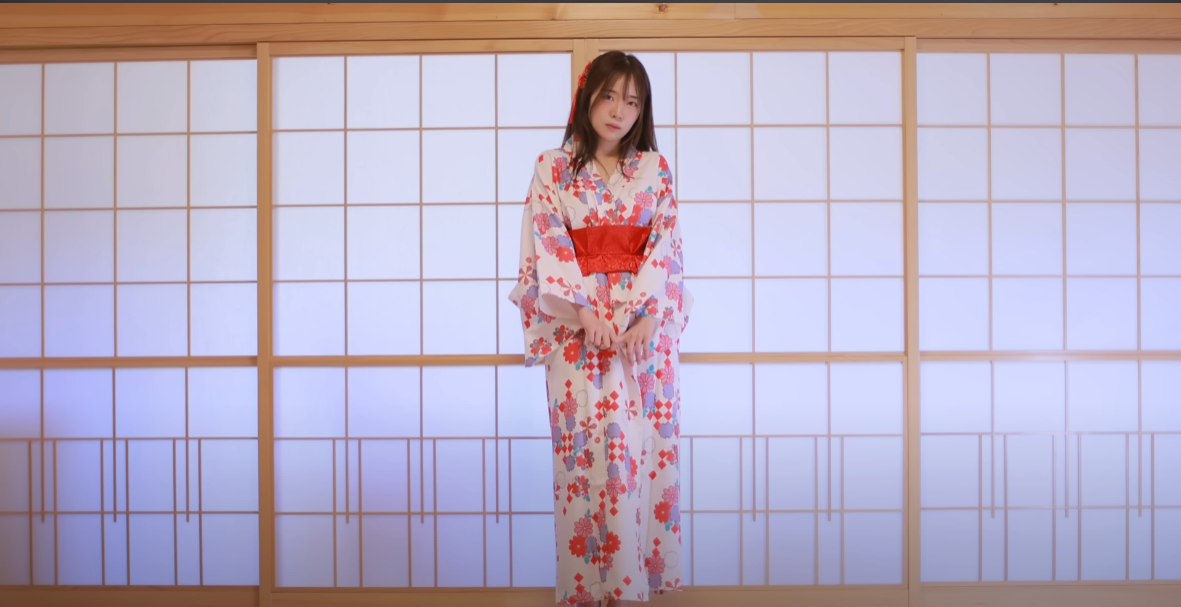 我沒了 [4K] にじもり기모노 유카타 룩북 kimono yukata lookbook | Momorina of Thousand year | 正妹