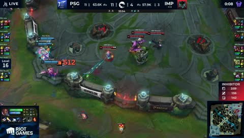 IMP主堡前最後一守！ubao直接到後排射爛！讓二追三的劇本又要來嗎？