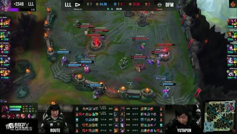 今天是美洲日！LLL第一局橫掃DFM！