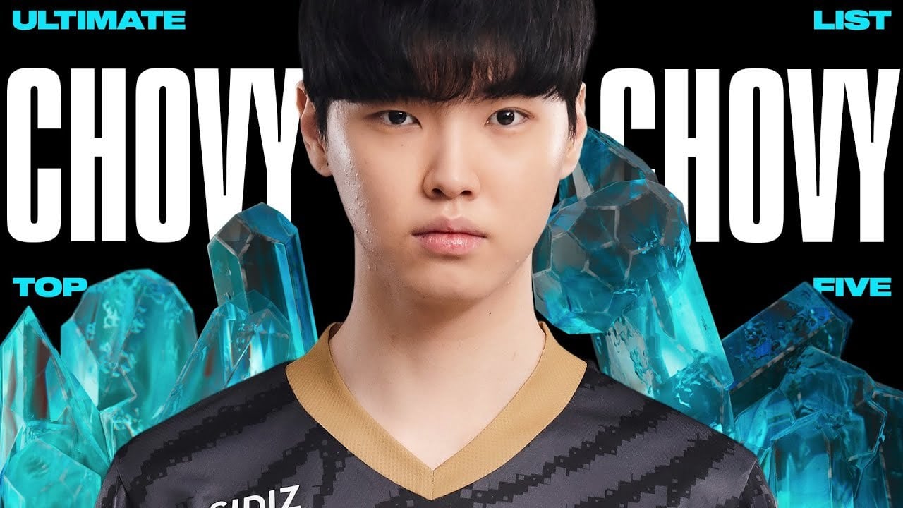 Chovy 對自己生涯招牌 Play 的排行 | 英雄聯盟