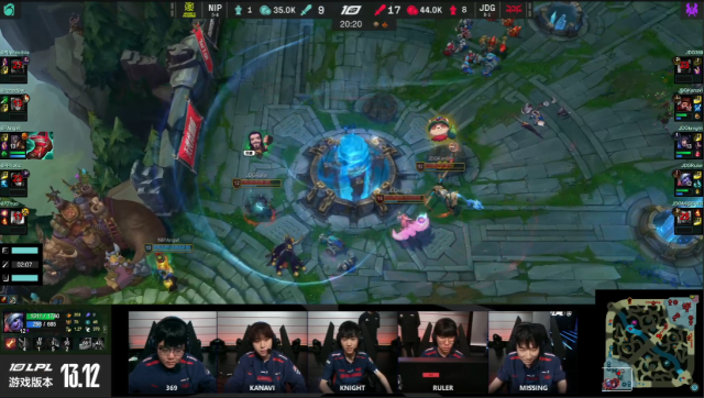 Ruler五分鐘拿四顆頭，JDG血虐NiP打出LPL夏季賽最短比賽