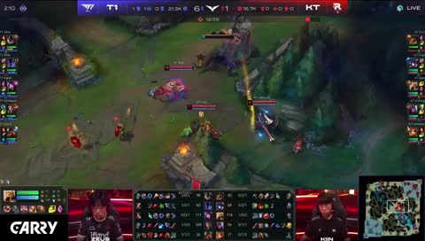 T1會戰大獲全勝直接拿下飛龍