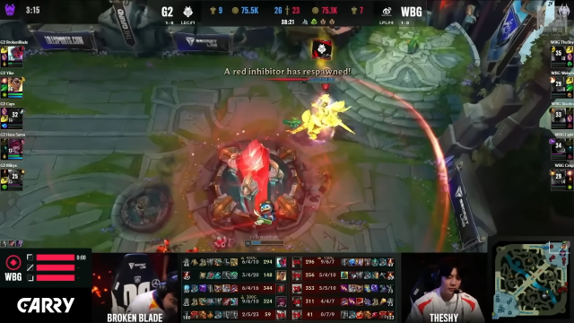 G2 推特 : G2 > WBG > NRG