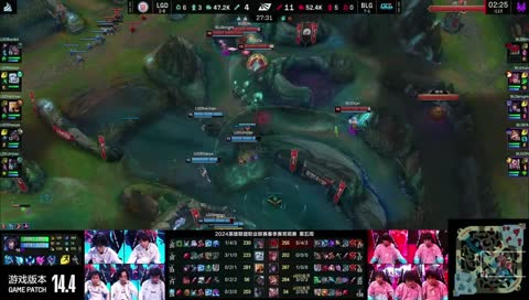 Elk裝備上來變噴火龍接管遊戲！海超法坦沙皇插幾下就要逃！LGD 0:1 BLG