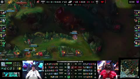 zdz想繞後開團但被集火直接秒！WBG面對沒JG的WE也被團滅！WE 2:0 WBG