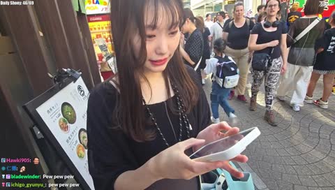 peeguu去東京~feat 咪醬 (( 互動很可愛