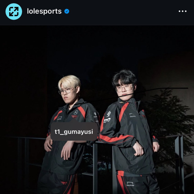 LCK夏季賽開賽 官方IG上只有T1 tag錯人？