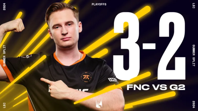 FNC 3-2 G2：G2 BP迷惑上單迷失，FNC鏖戰五局離S14只差一步