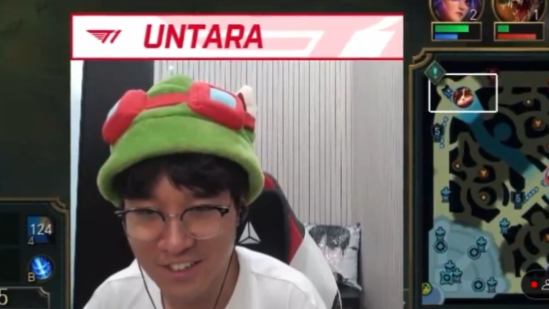 Untara：BAN我提摩我就衝去你們基地！Peanut：那我們會派Zeka守門