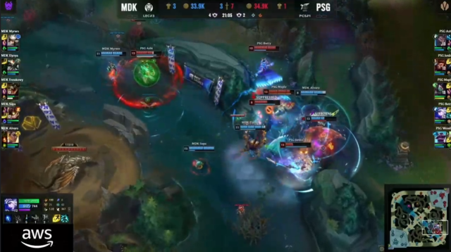 【戰報】PSG vs MDK | 2024世界大賽入圍賽 G1