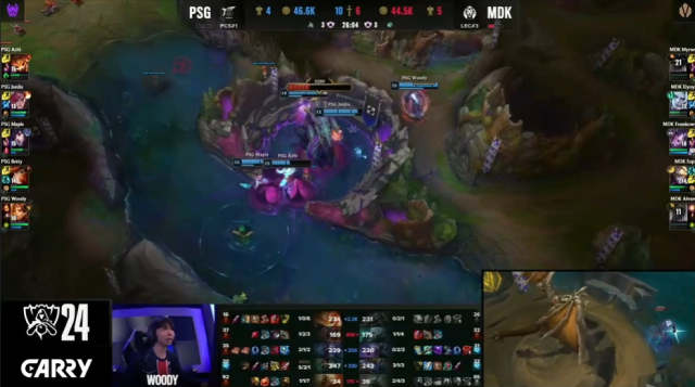 【戰報】PSG vs MDK | 2024世界大賽入圍賽 G2