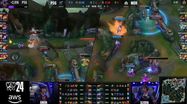 【戰報】PSG vs MDK | 2024世界大賽入圍賽 G2