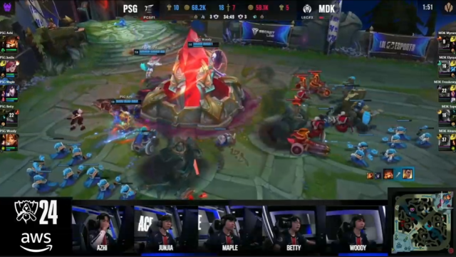 【戰報】PSG vs MDK | 2024世界大賽入圍賽 G2