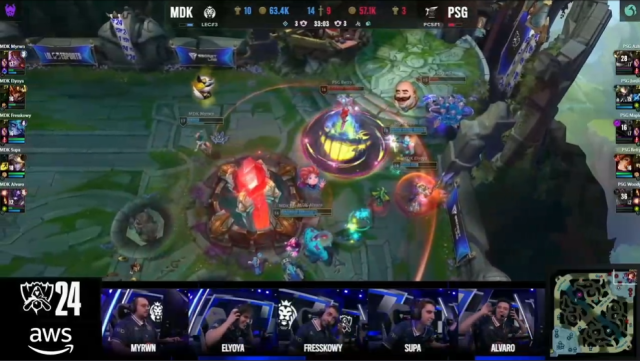 【戰報】PSG vs MDK | 2024世界大賽入圍賽 G3