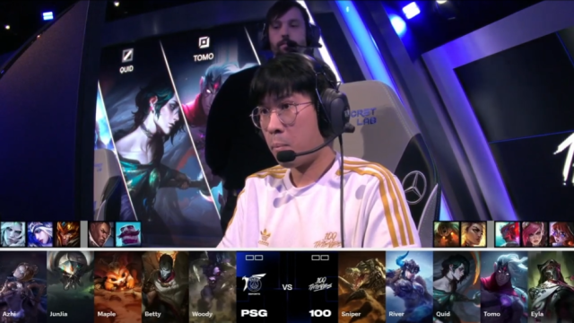 【戰報】PSG vs 100T | 2024世界大賽入圍賽 G1