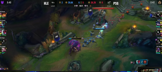 【戰報】HLE vs PSG | 2024世界大賽瑞士制