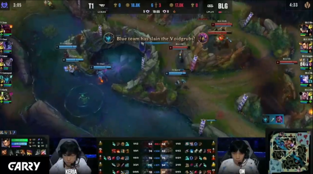 【戰報】T1 vs BLG G2 Oner海軍上將 | 2024世界大賽冠軍賽