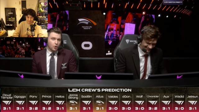 LCK明燈 連GenG 3:0 DK都完美預測的Jonna Strong